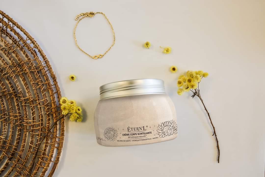 ÉTERN'L goddelijke Franse sparkelende body boter met ARMBAND ...